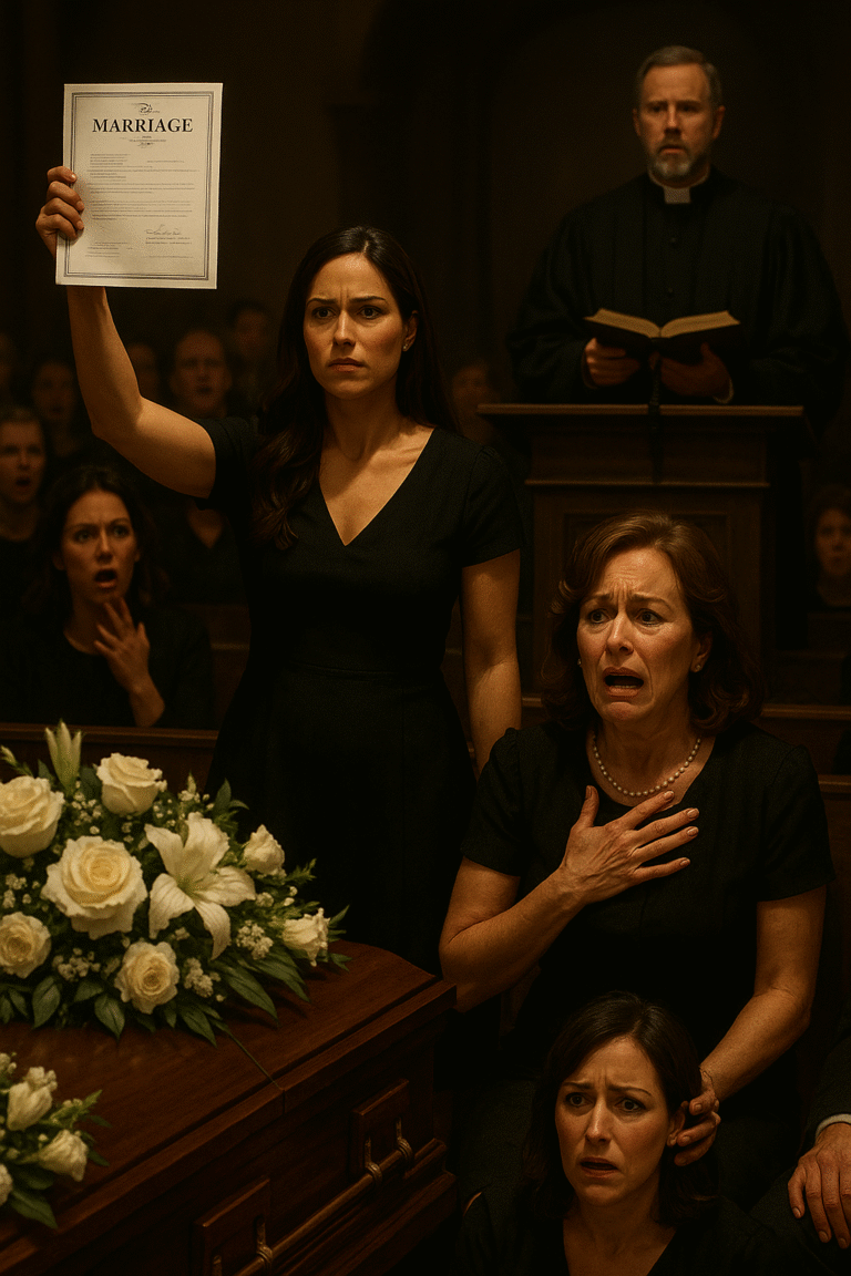 The Funeral Was Interrupted When a Stranger Claimed to Be His Wife ...