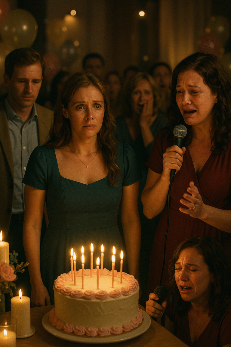 The Birthday Party Ended When My Sister Took The Microphone - Old Aged ...