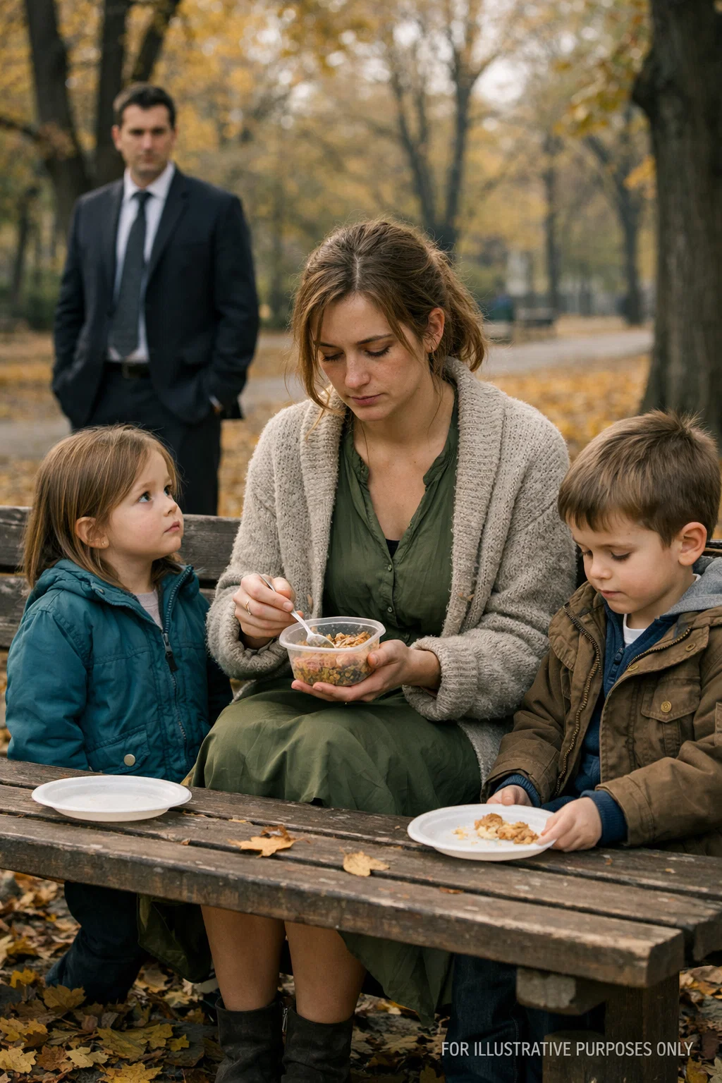 A Rich Man Watched a Mother Split One Meager Meal Between Her Children ...