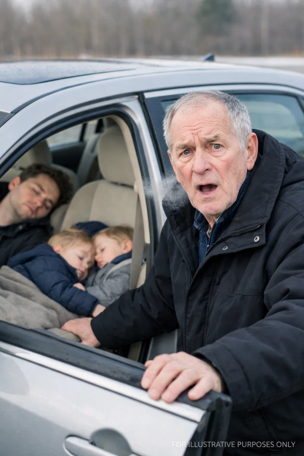 I Found My Son and My Five-Year-Old Grandsons Asleep in a Frozen Car ...